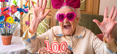 Centenarians reveal their secret to a long life