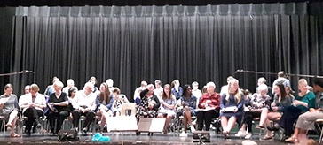 Seniors and high school students come together for intergenerational choir