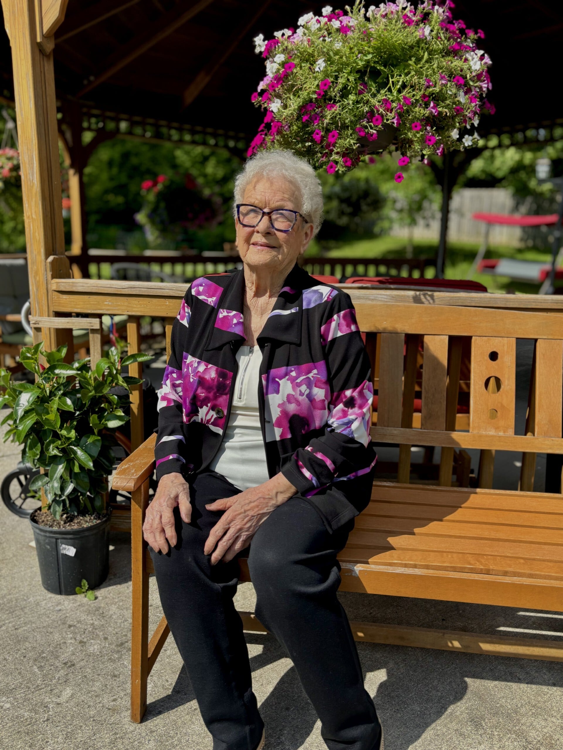 After raising a large family and a long career, Peggy Graham is happily ...